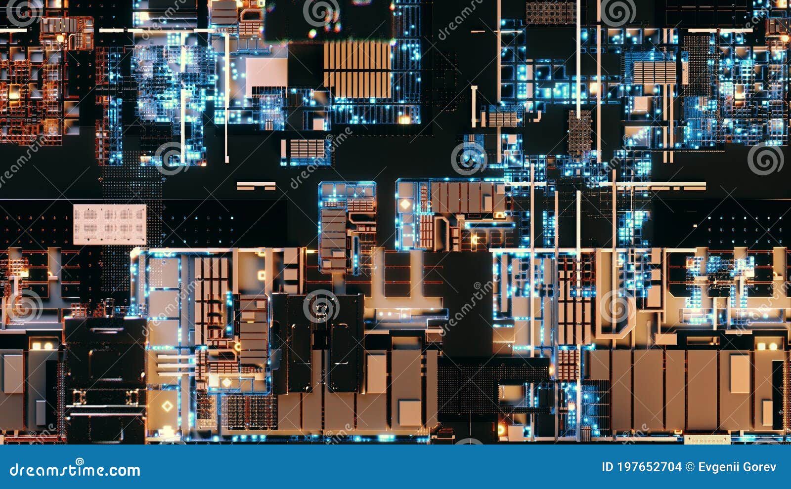 3d Circuit Wallpaper