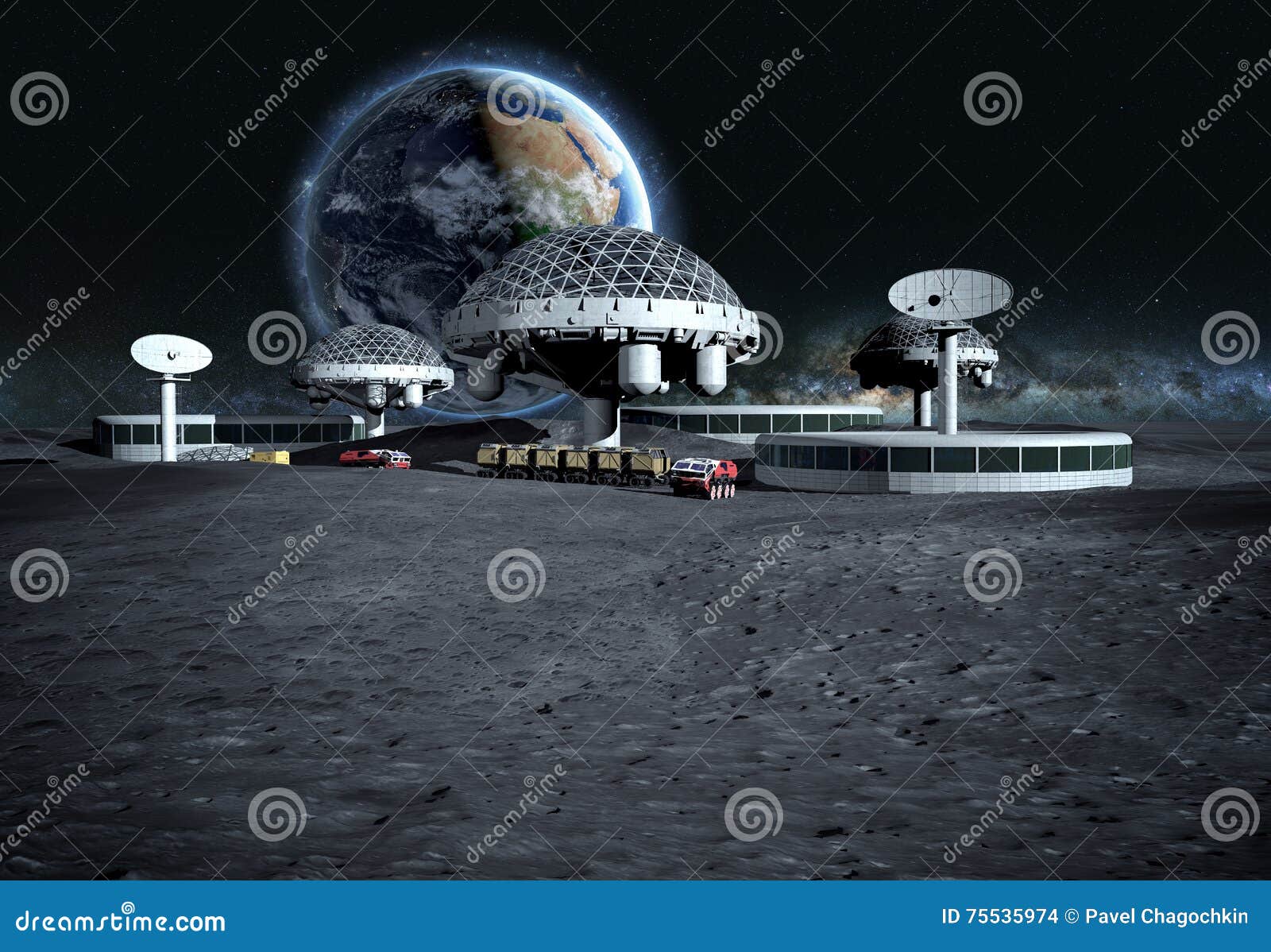 Moon Base Concepts