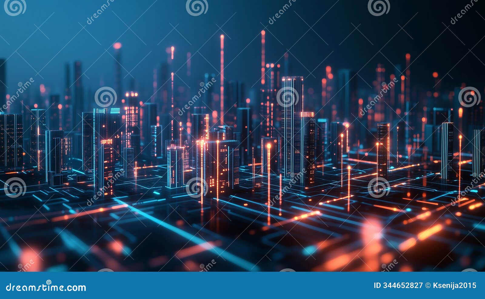 Cyberpunk-inspired Makeup Palette With Glowing Pigments Royalty-Free ...