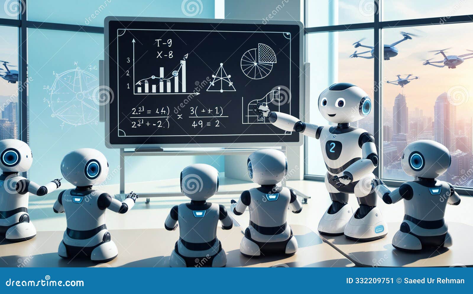 Advanced Learners Classroom Isolated Cartoon Vector Illustration ...