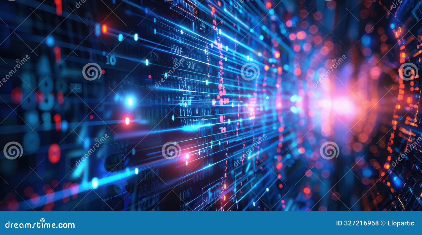 Futuristic Cloud Computing Concept with Glowing Digital Cloud Symbol ...