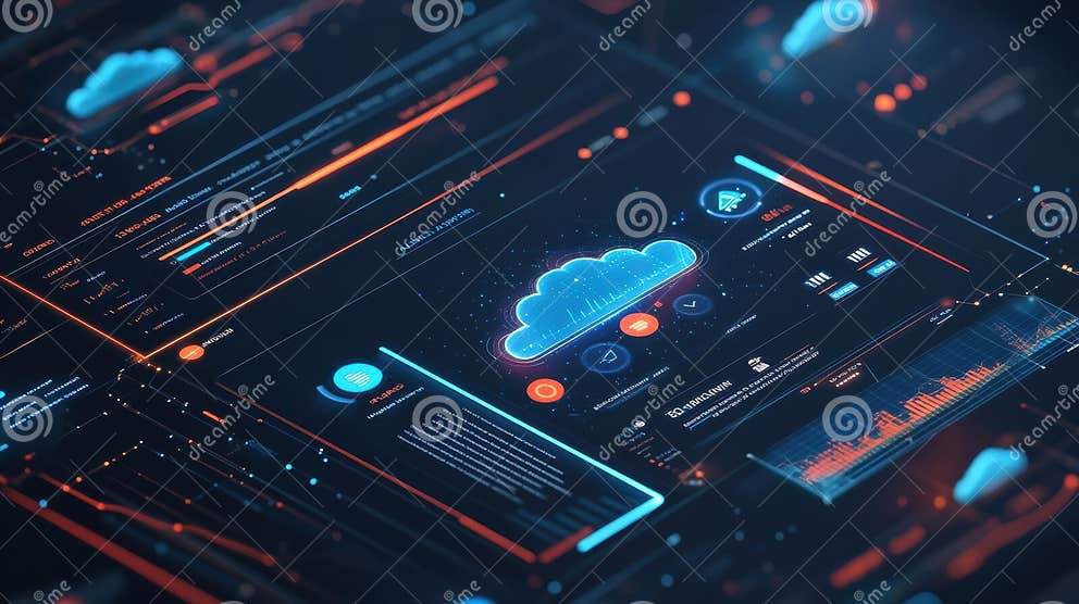 Futuristic Cloud Computing Platform Monitoring Data Flow and Analytics with Holographic ...