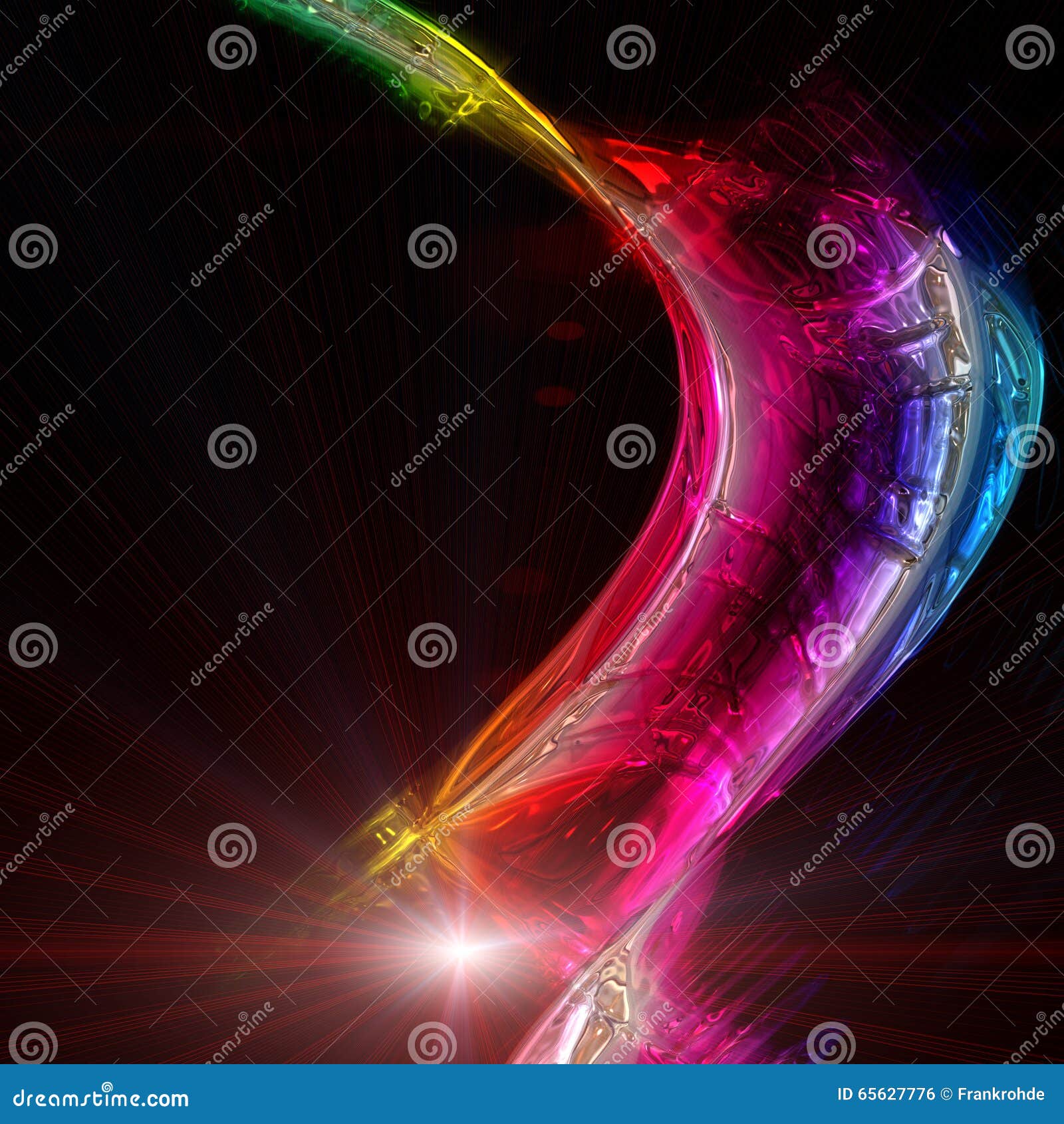 Futuristic Colors and Light Stock Illustration - Illustration of ...