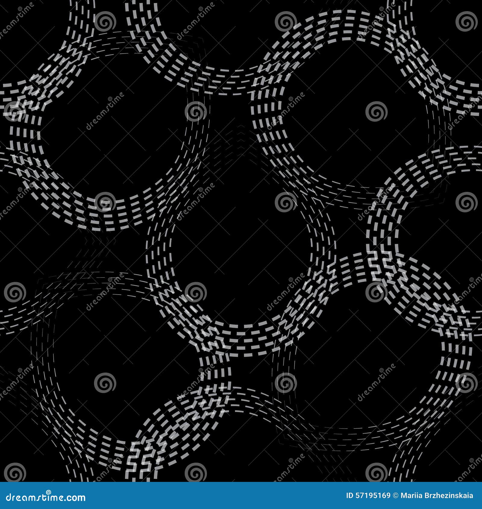Futuristic Colourful Seamless Pattern Stock Vector - Illustration of ...