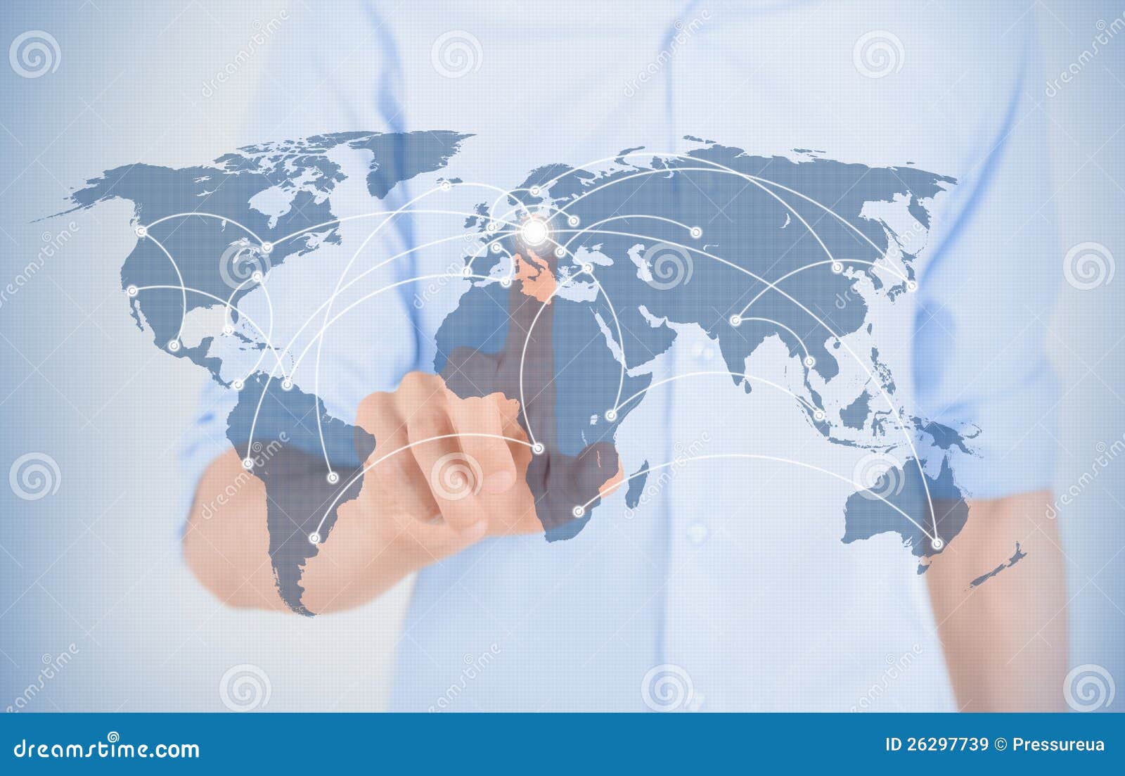 Futuristic Communication Concept Stock Image - Image of connect, future ...