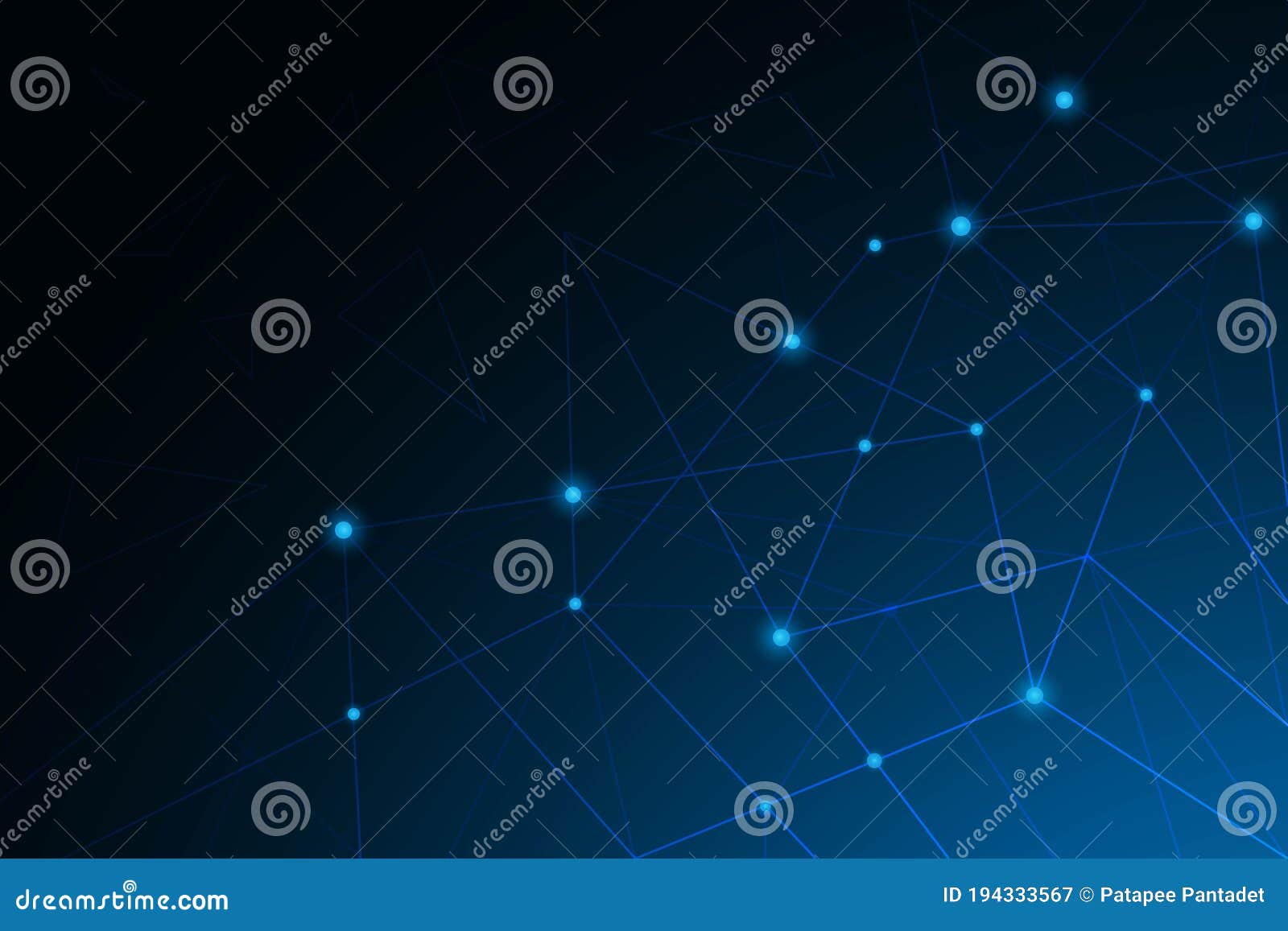 Futuristic Connection Poly Background Vector and Illustration Stock ...