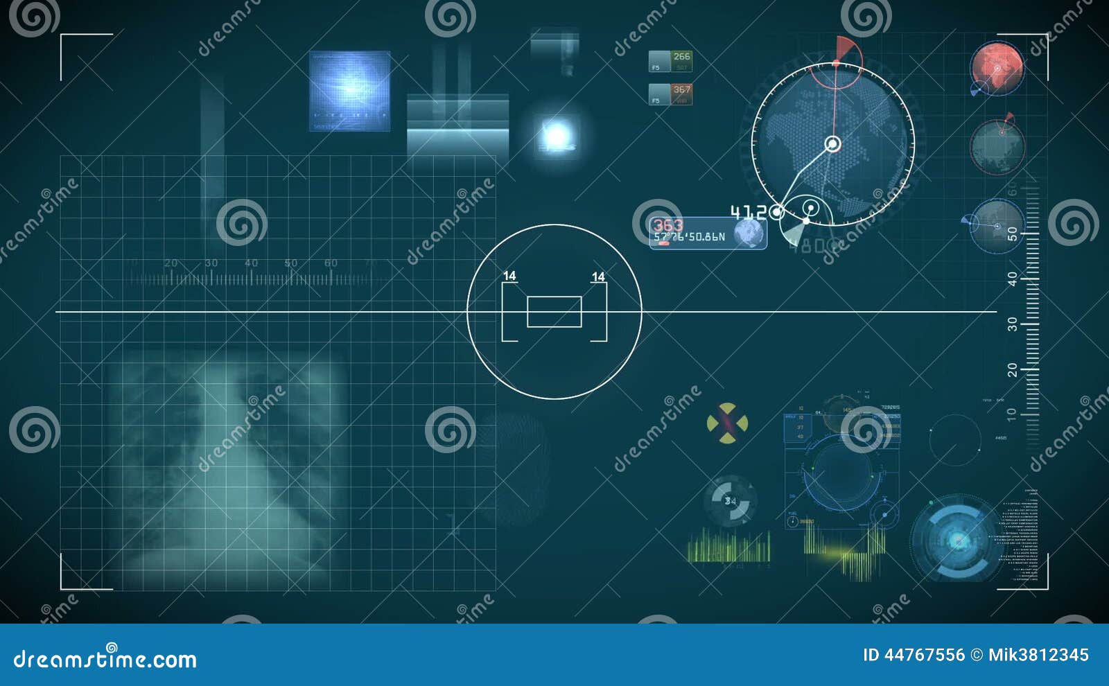 Futuristic Control Panel