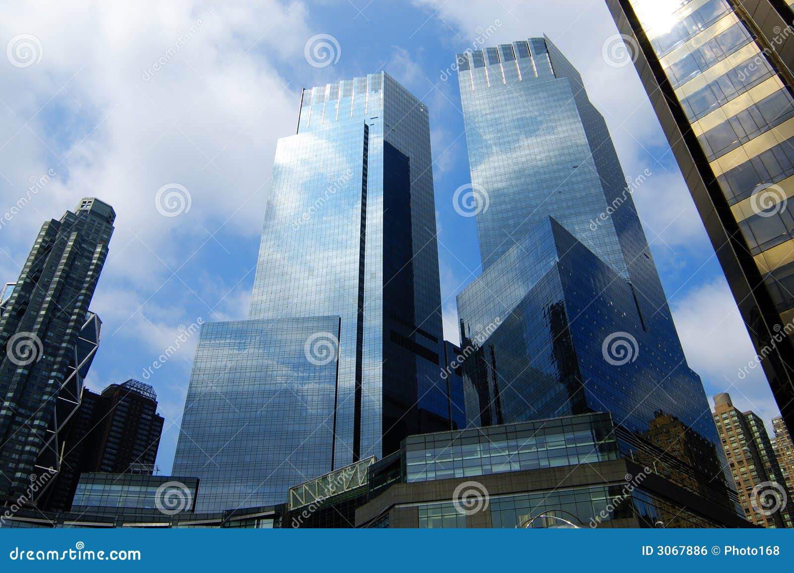 Futuristic Corporate Building Stock Photo - Image of empire, modern ...