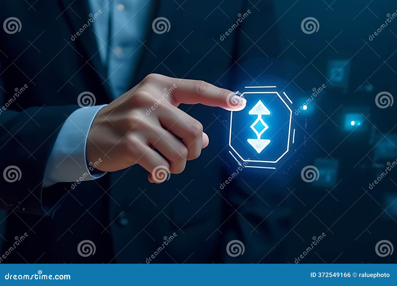 Futuristic Corporate Menu/list Template On Gray Background Vector ...