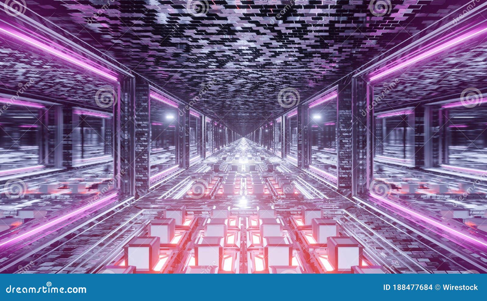 Futuristic Cosmic Setting with Laser Lights - Perfect for Sci-fi ...