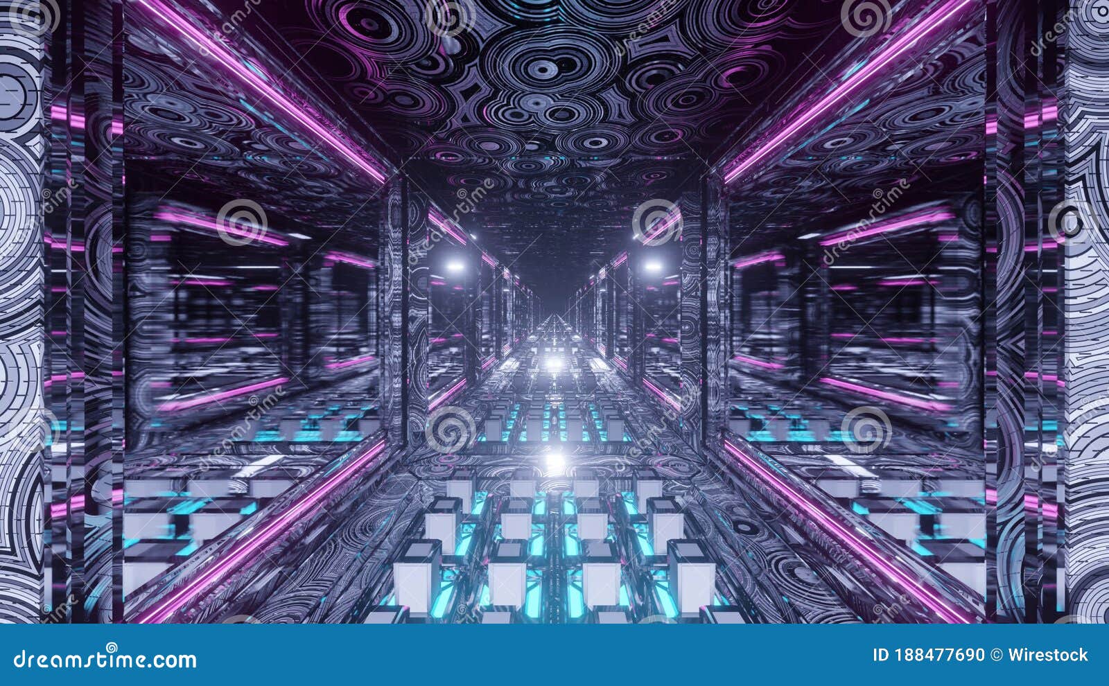 Futuristic Cosmic Setting with Laser Lights - Perfect for Sci-fi ...