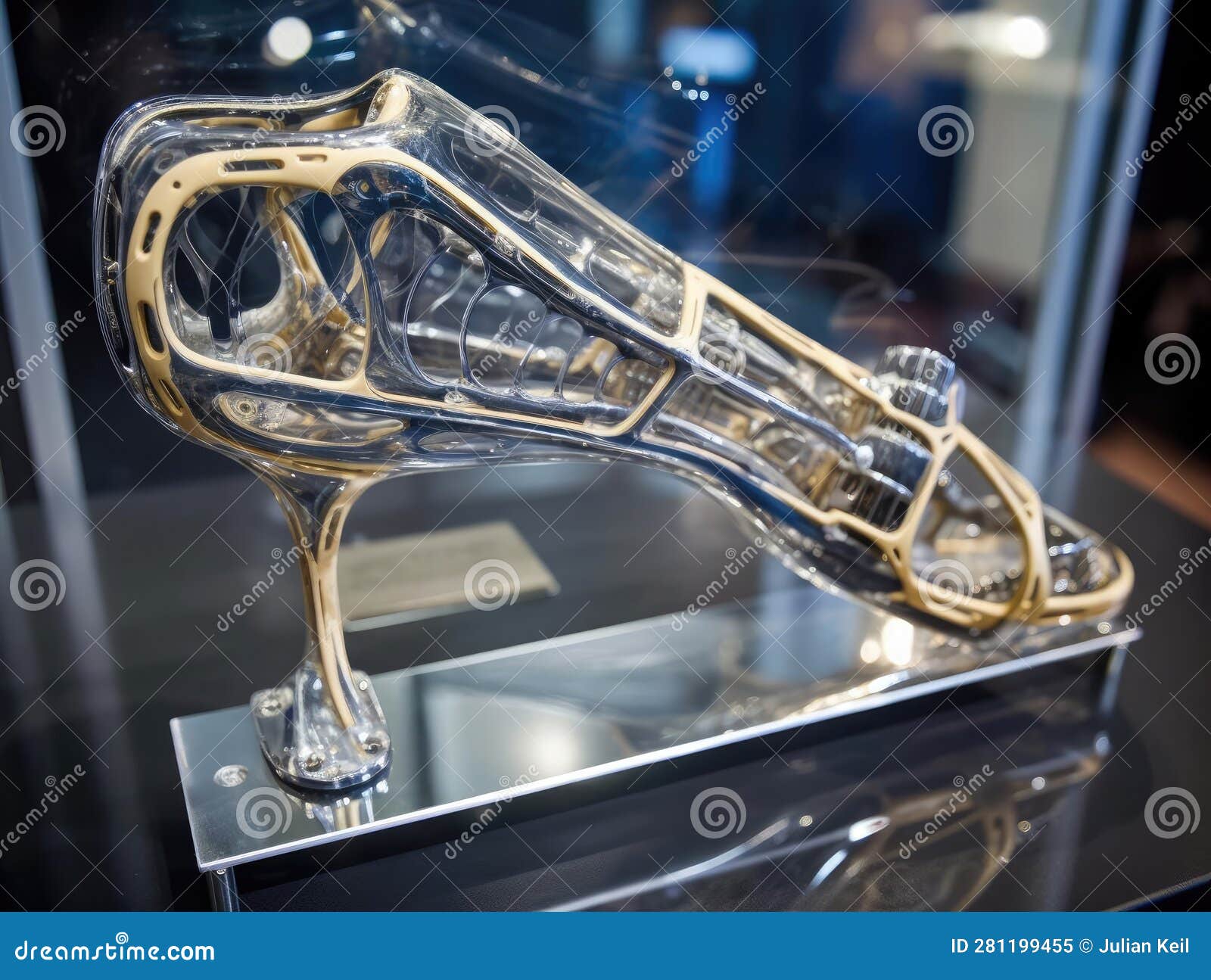 Futuristic Cybernetic Limb with Advanced Functionality Stock ...