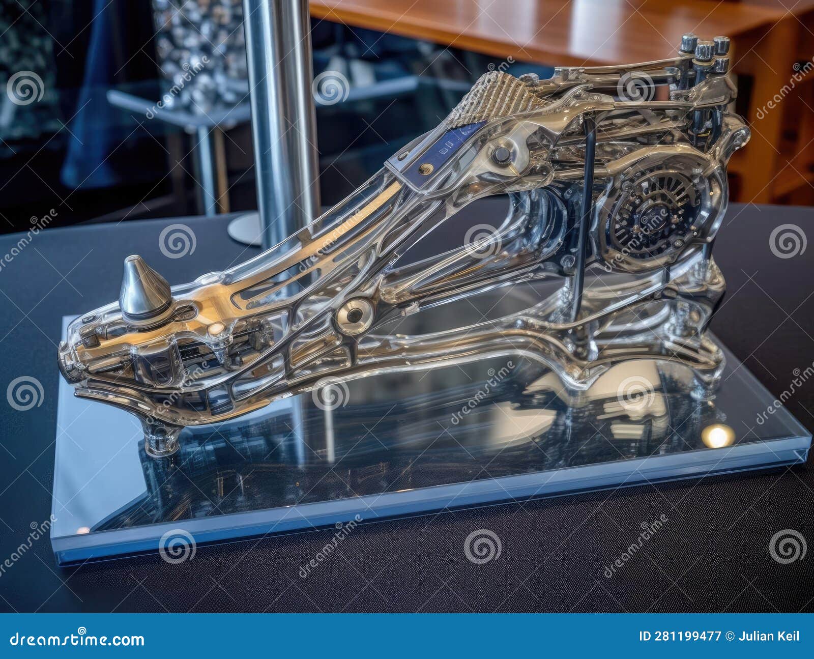 Futuristic Cybernetic Limb with Advanced Functionality Stock ...