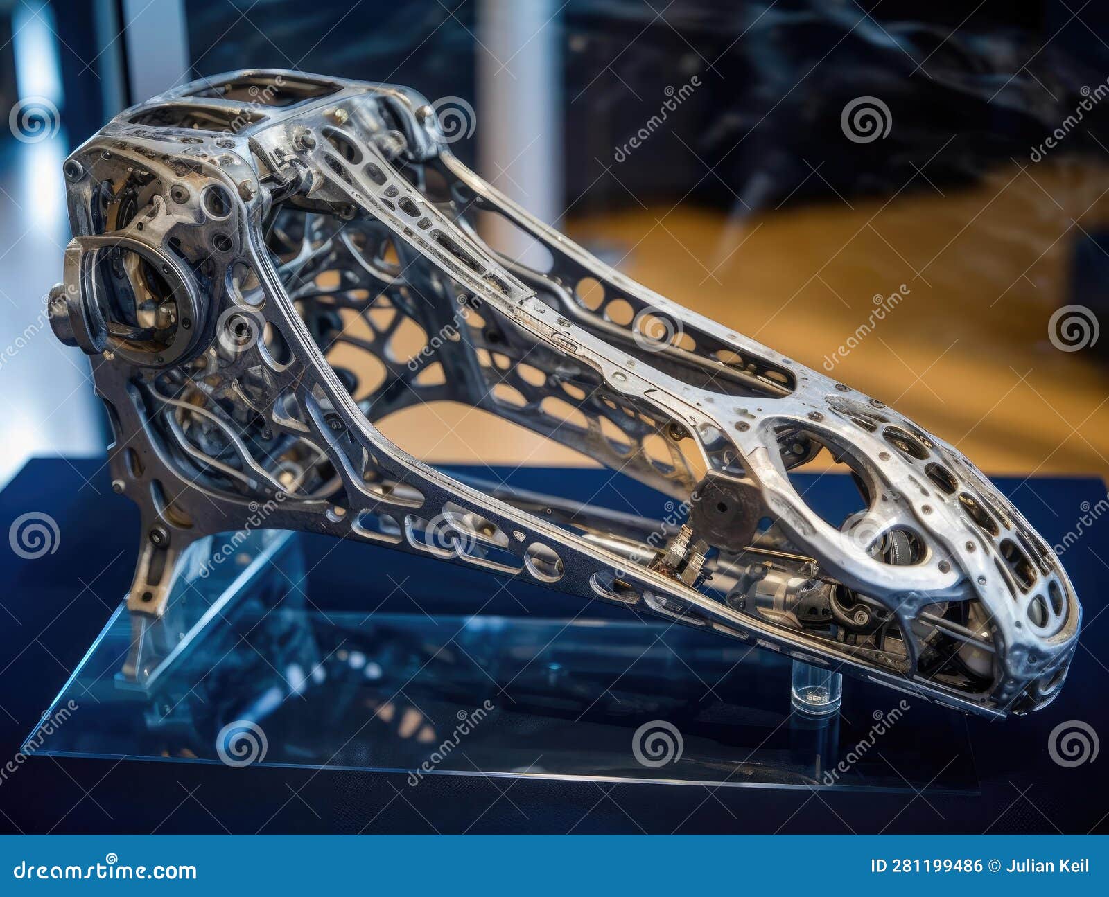 Futuristic Cybernetic Limb with Advanced Functionality Stock ...