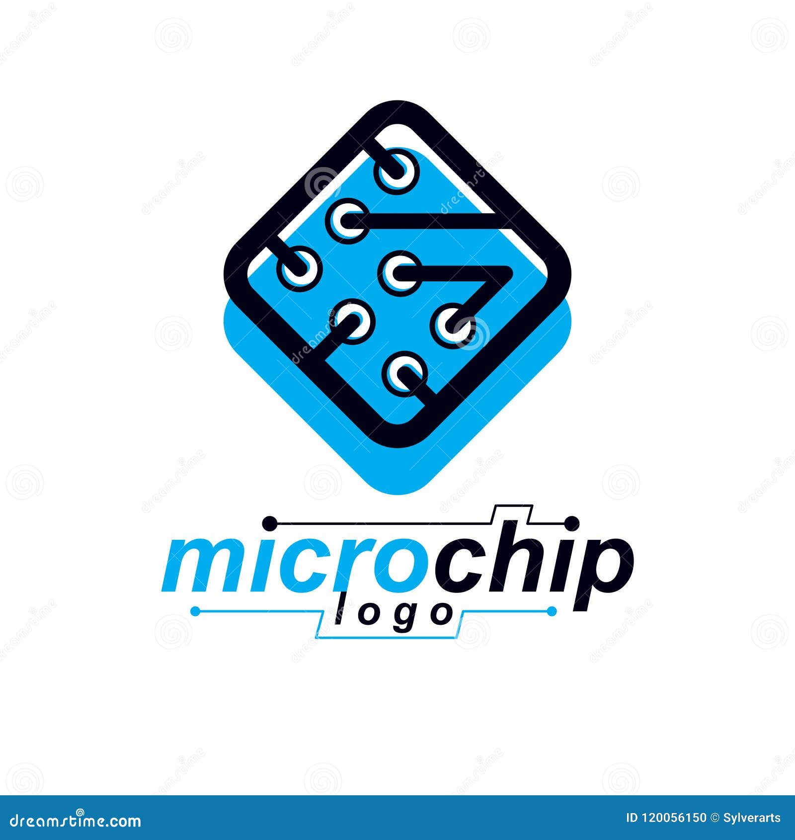 Futuristic Cybernetic Scheme, Vector Motherboard. Digital Element ...