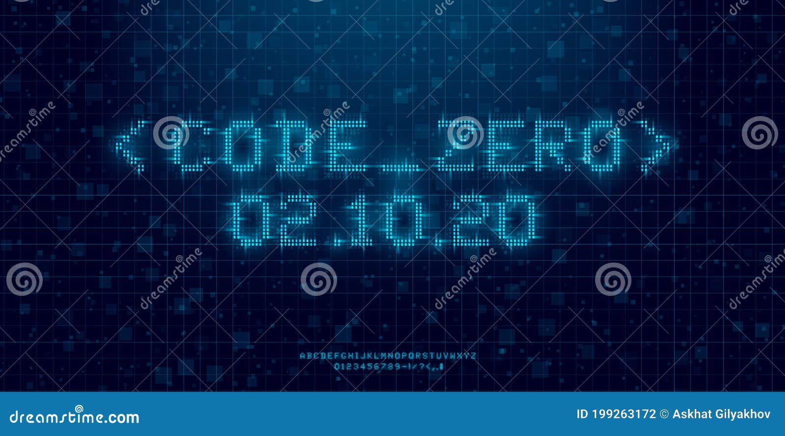 Digital English Alphabet. Vector Dotted Font. | CartoonDealer.com #93879202 Digital English Alphabet. Vector Dotted Font. | CartoonDealer.com #93879202