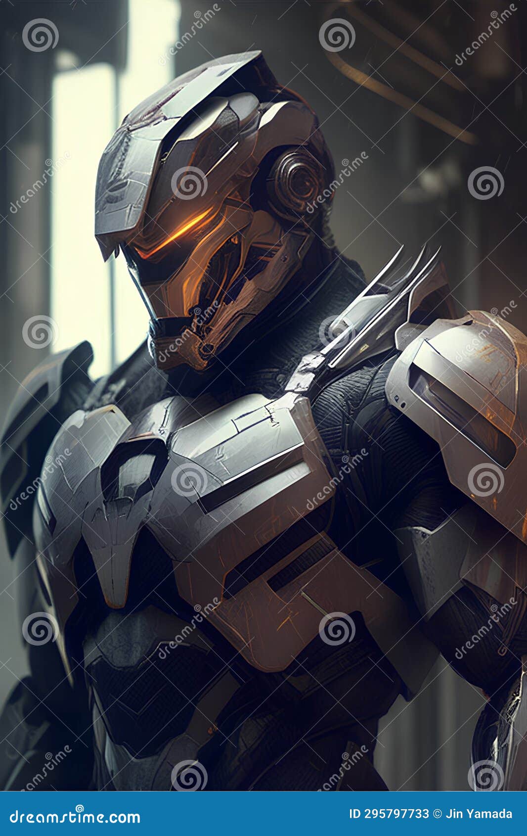 Photorealistic Cyborg Robot Hand On A Black Background Fingers ...