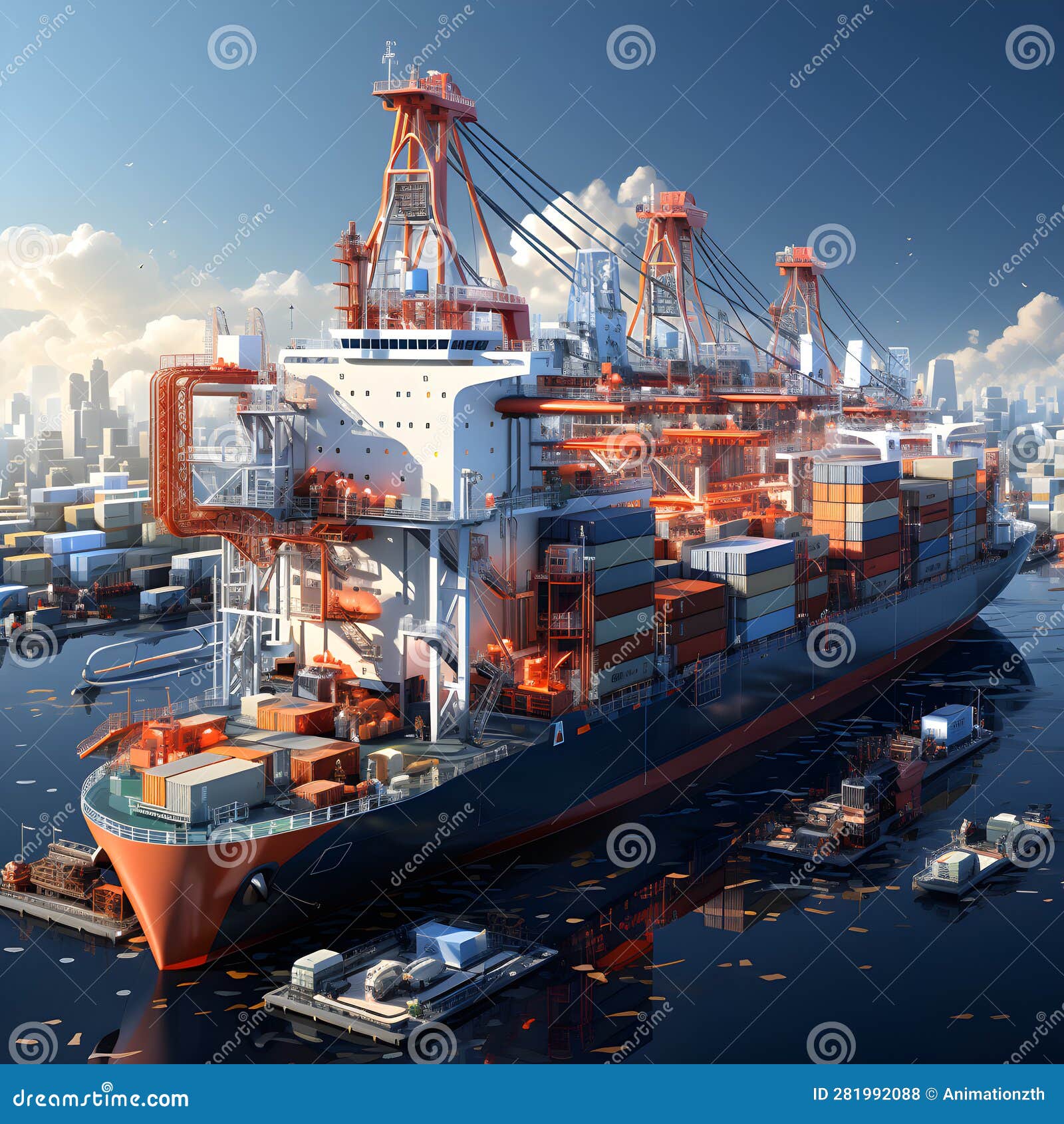 Futuristic 2D Isometric Illustration Showcasing Technologically ...