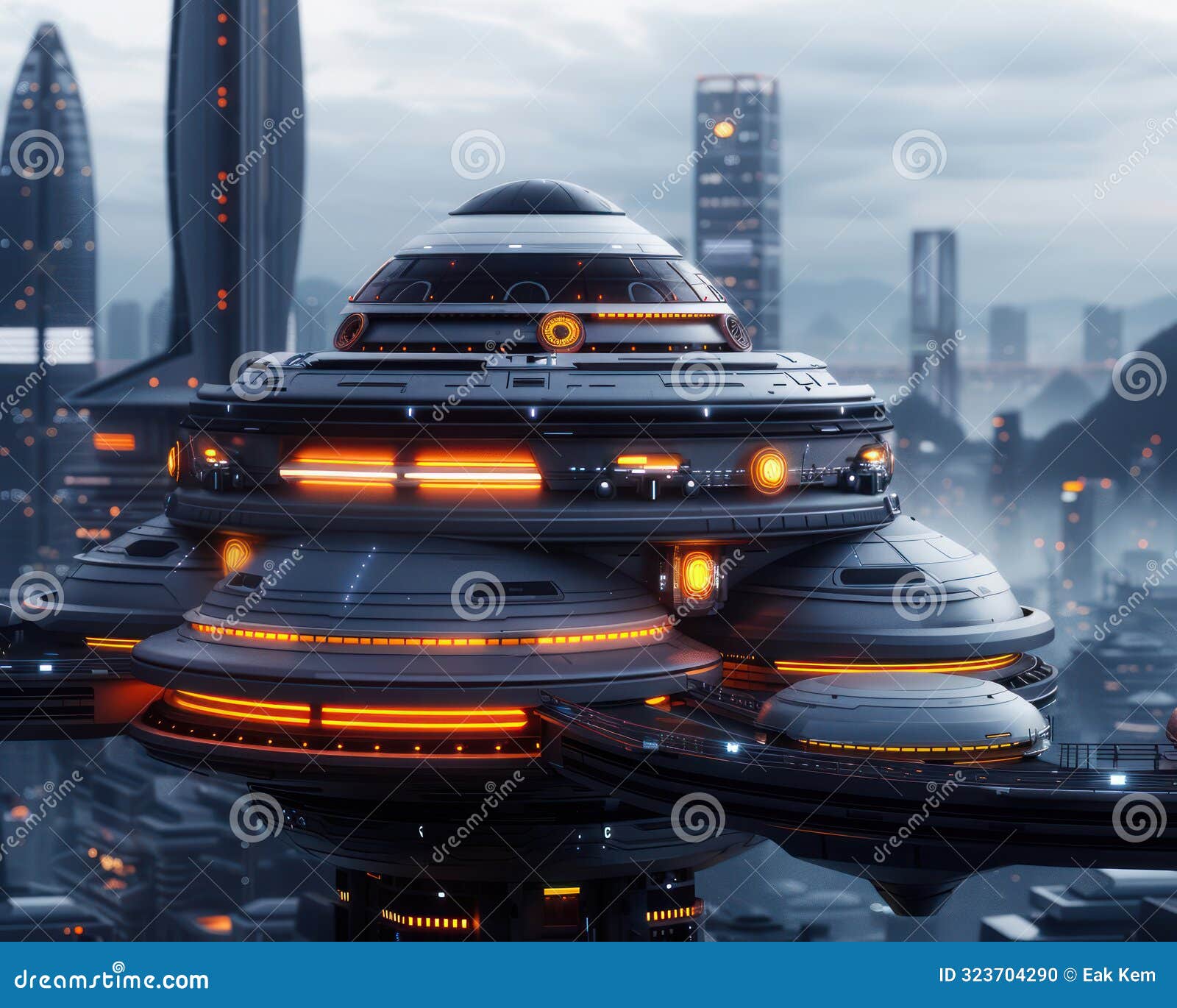 Futuristic 3D Printing Construction Techniques Advanced High Tech ...