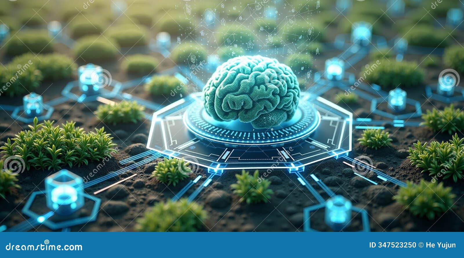 Technology Empowers Cloud Future Cloud Data Interconnection Cloud Symbol Royalty-Free Stock ...