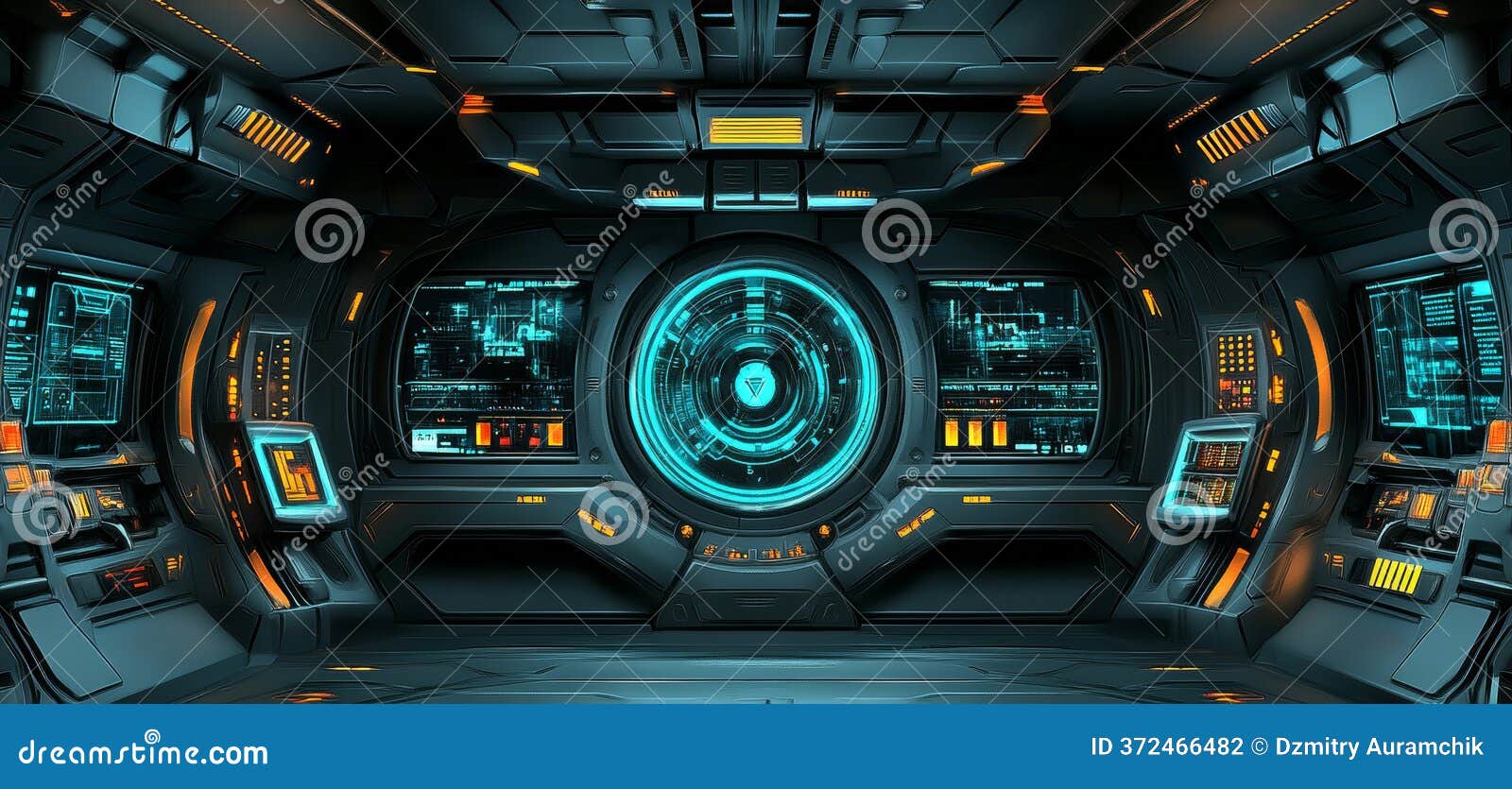 3D Rendering Of A Spaceship And The Earth Royalty-Free Stock ...