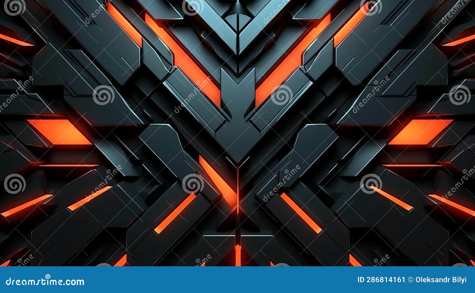 Futuristic Dark Background Matt Color Stock Illustration - Illustration ...