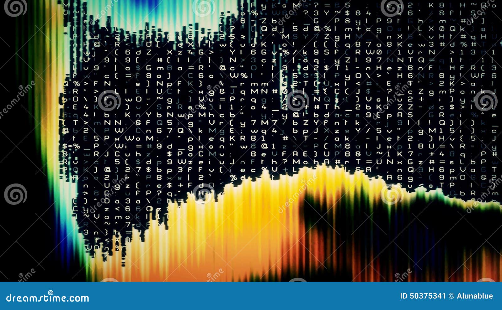 Futuristic Of Big Data Analytic Visualization Technology Background ...