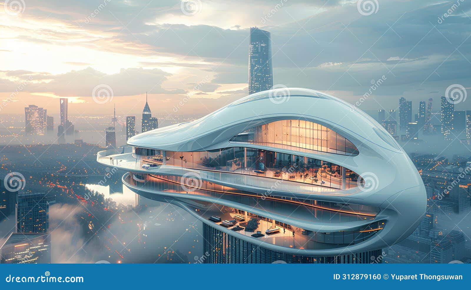 Futuristic Design Corner, Innovative Architectural Concepts, Cutting ...