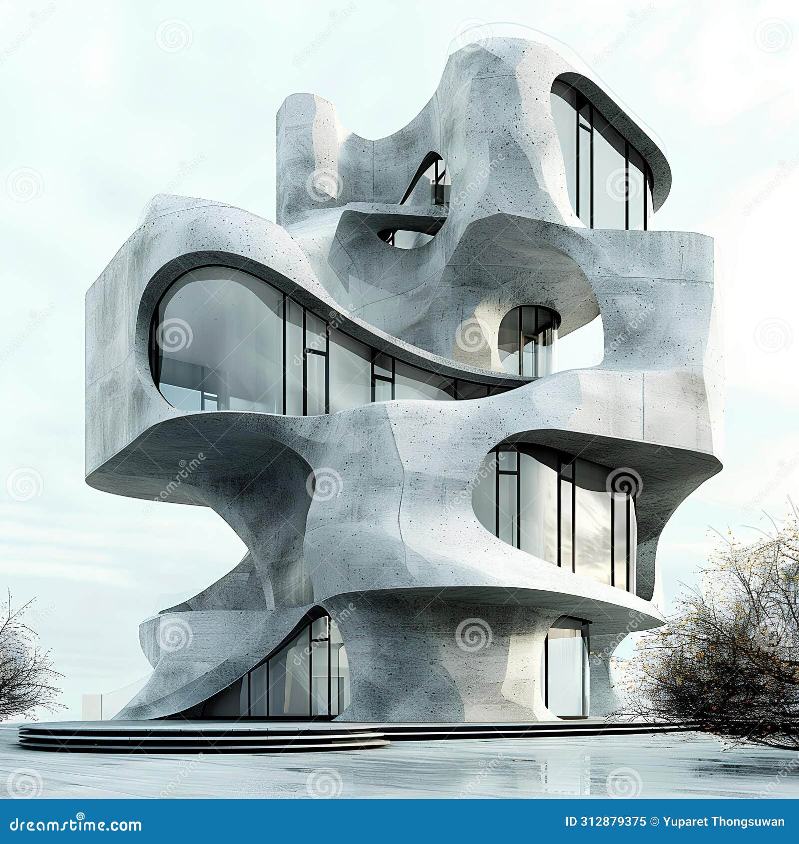 Futuristic Design Corner, Innovative Architectural Concepts, Cutting ...
