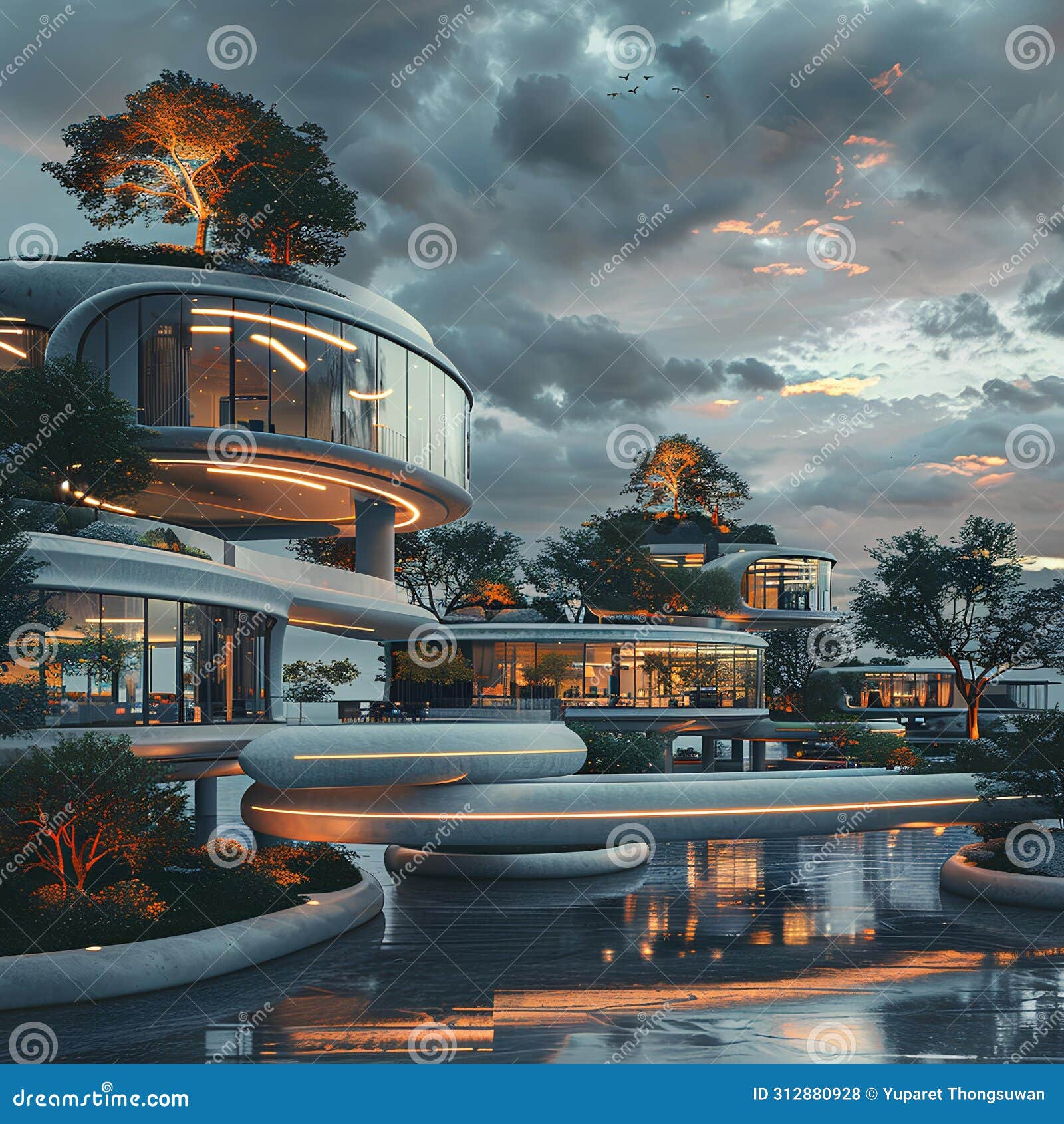 Futuristic Design Corner, Innovative Architectural Concepts, Cutting ...