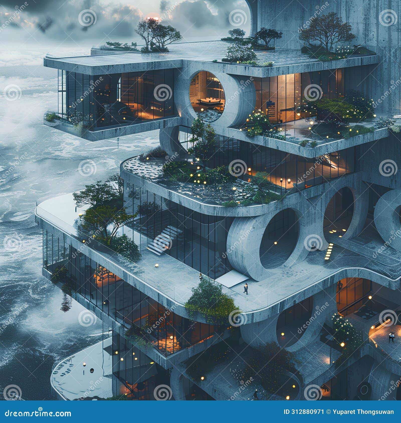 Futuristic Design Corner, Innovative Architectural Concepts, Cutting ...