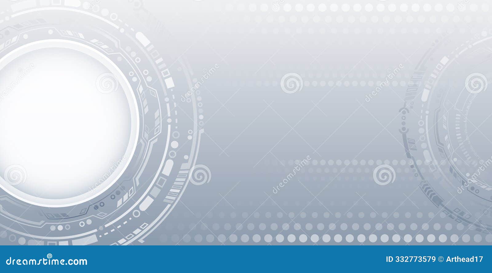 Futuristic Design for Presentation. Hi-tech Computer Digital Technology ...