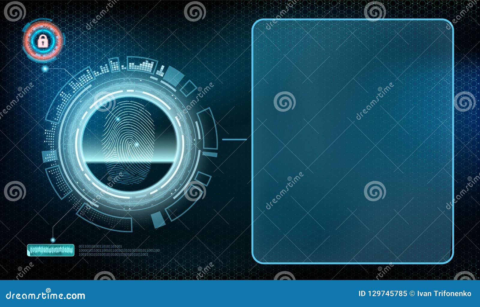 Futuristic Device with Transparent Screen and User Interface ...