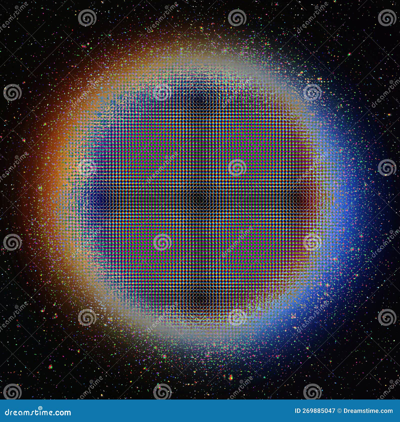 Futuristic Diagonal Lines Movement Fluorescent with Wind Glitch Effect ...