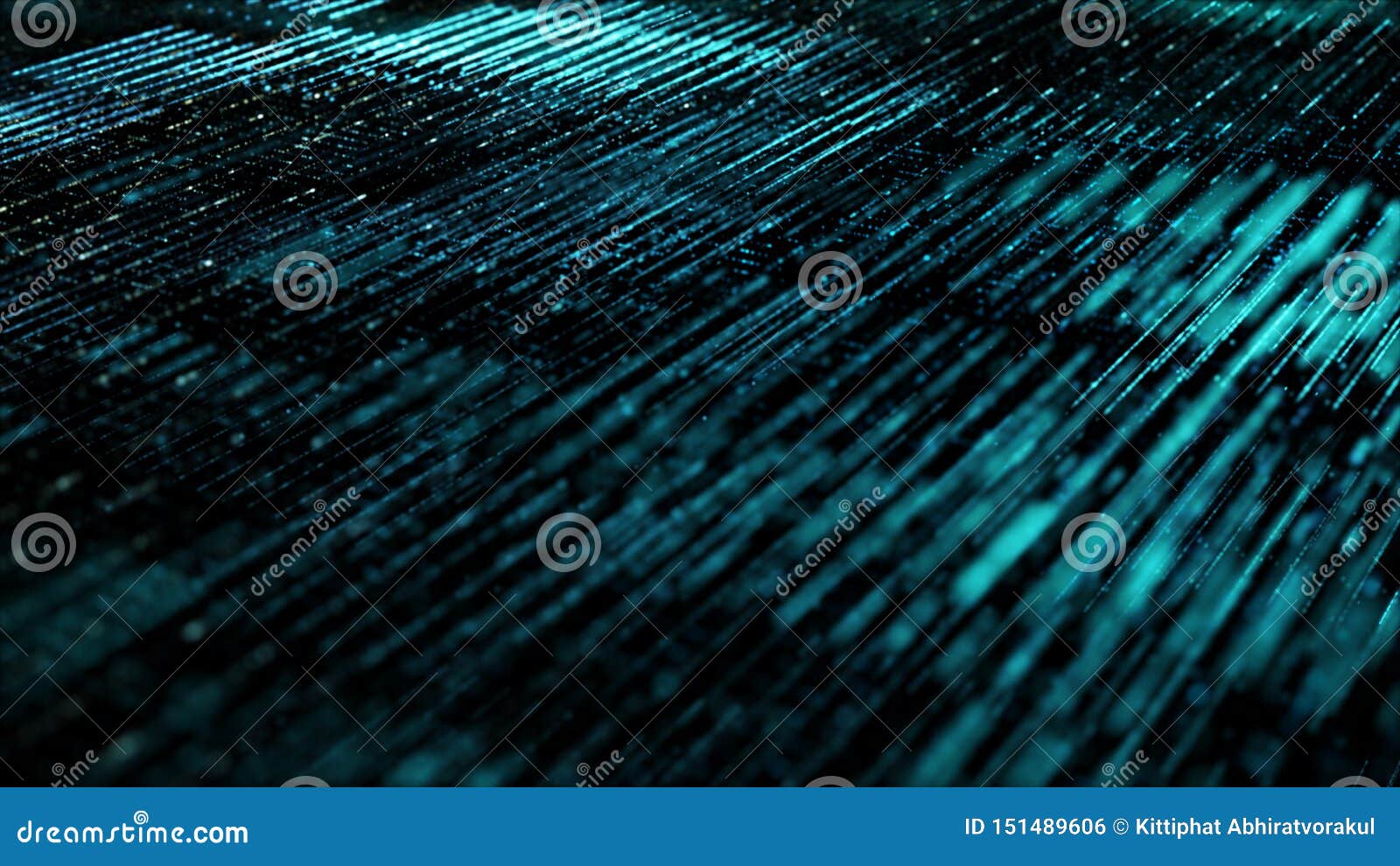 Futuristic Digital Abstract Matrix Particles Grid Stock Illustration ...