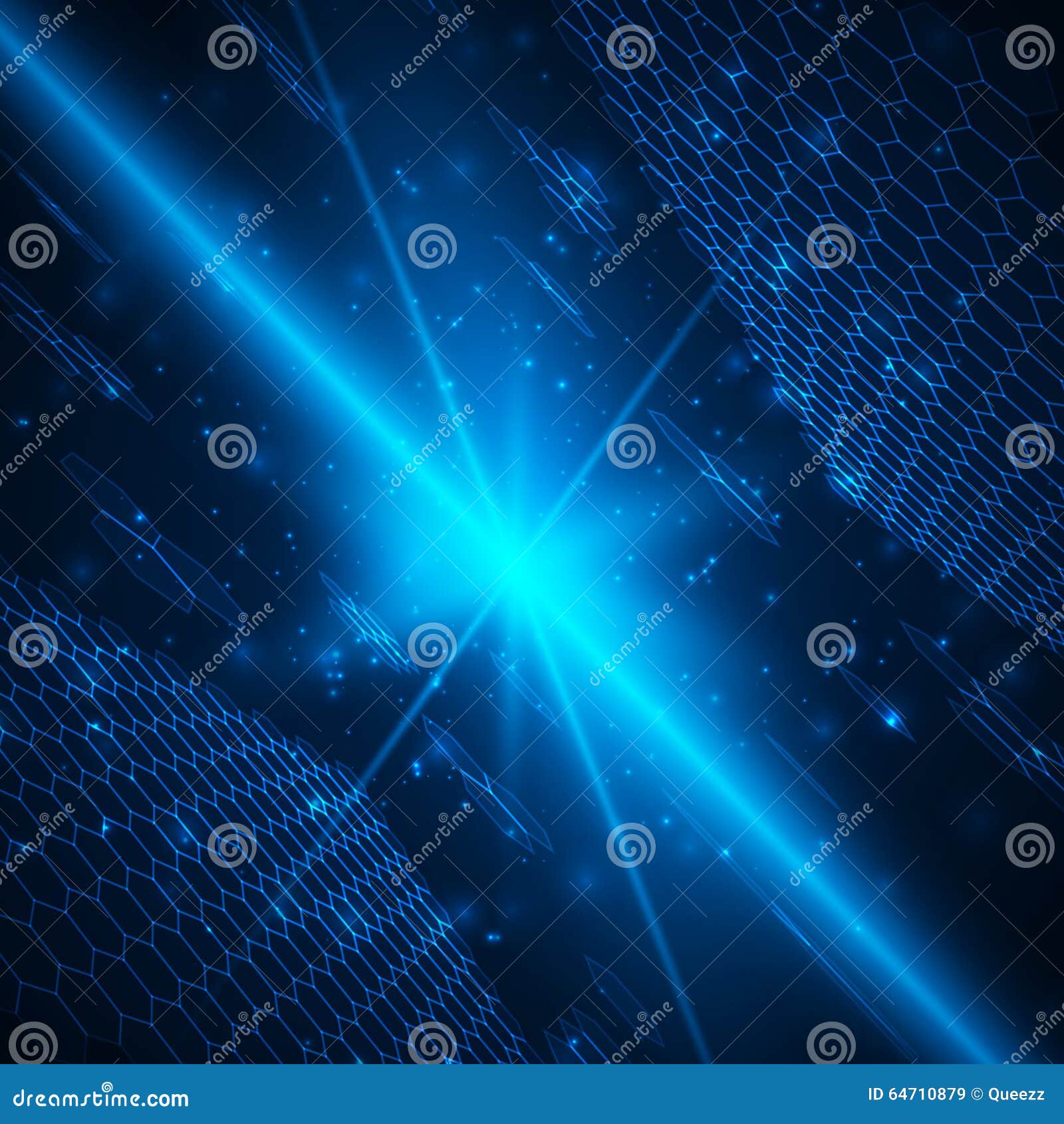 Futuristic Digital Background With Space For Text. Stock Vector ...