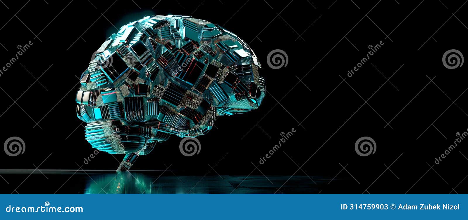 Neon Brainwave Head In Vaporwave Synthwave Retrowave Style, Bright ...