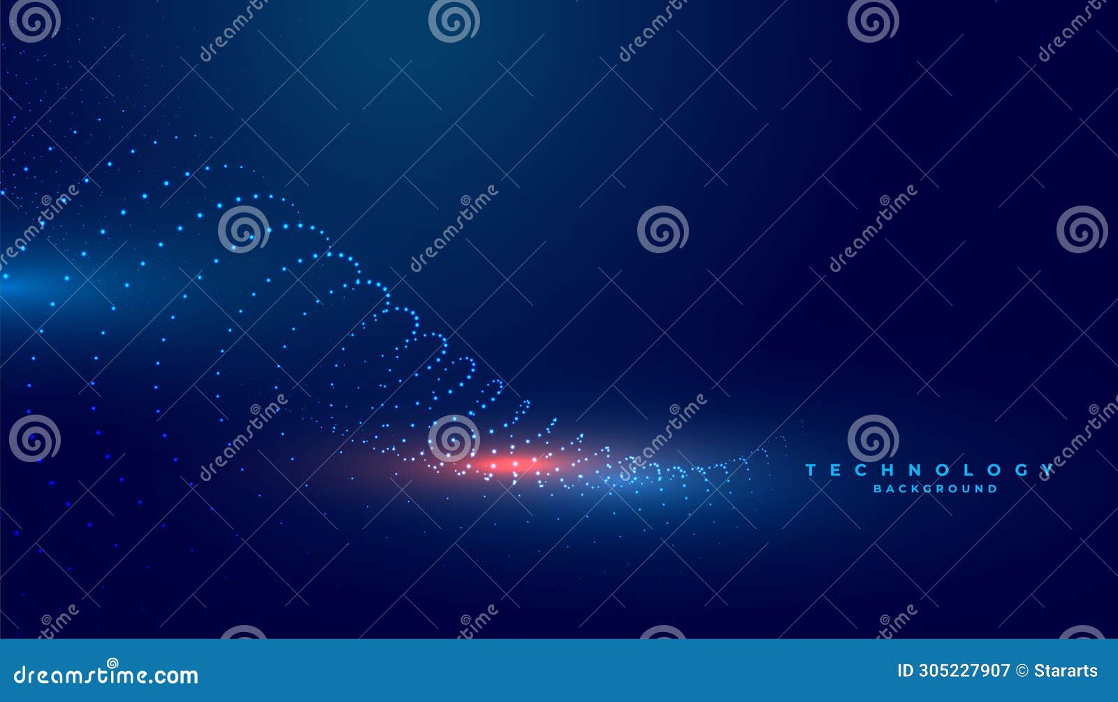 Futuristic Digital Dotted Mesh Tech Wallpaper Design Stock Illustration ...