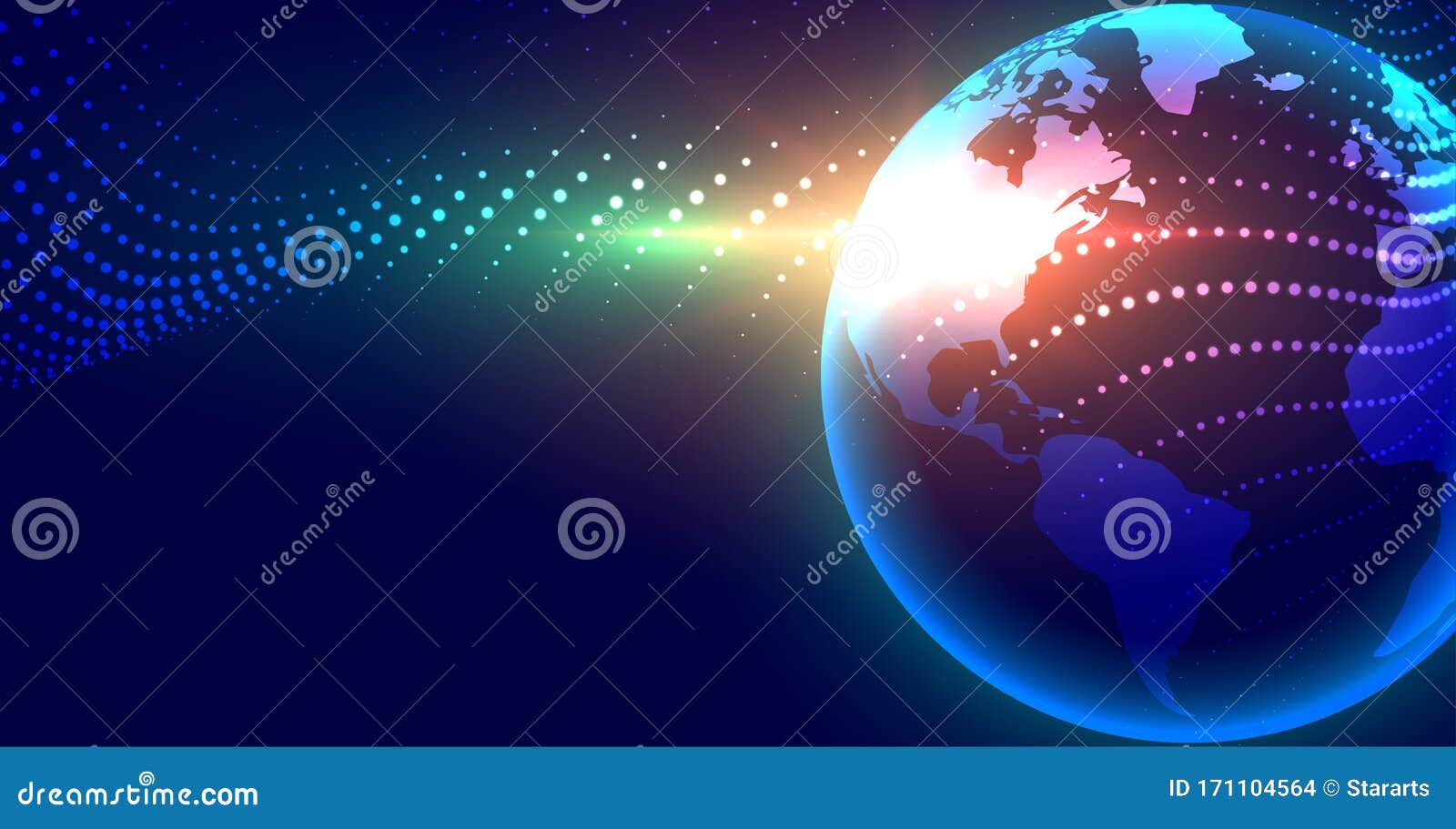 Earth, Globalization & Connections Flat Icon Cartoon Vector ...