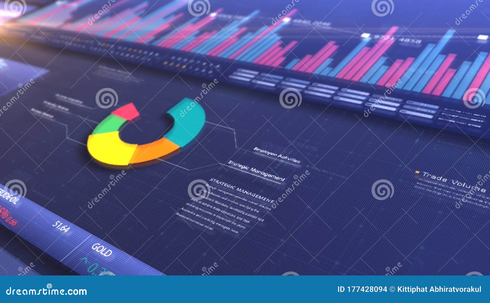 Futuristic Matrix Grid Particles in Cyber Space Background Stock ...