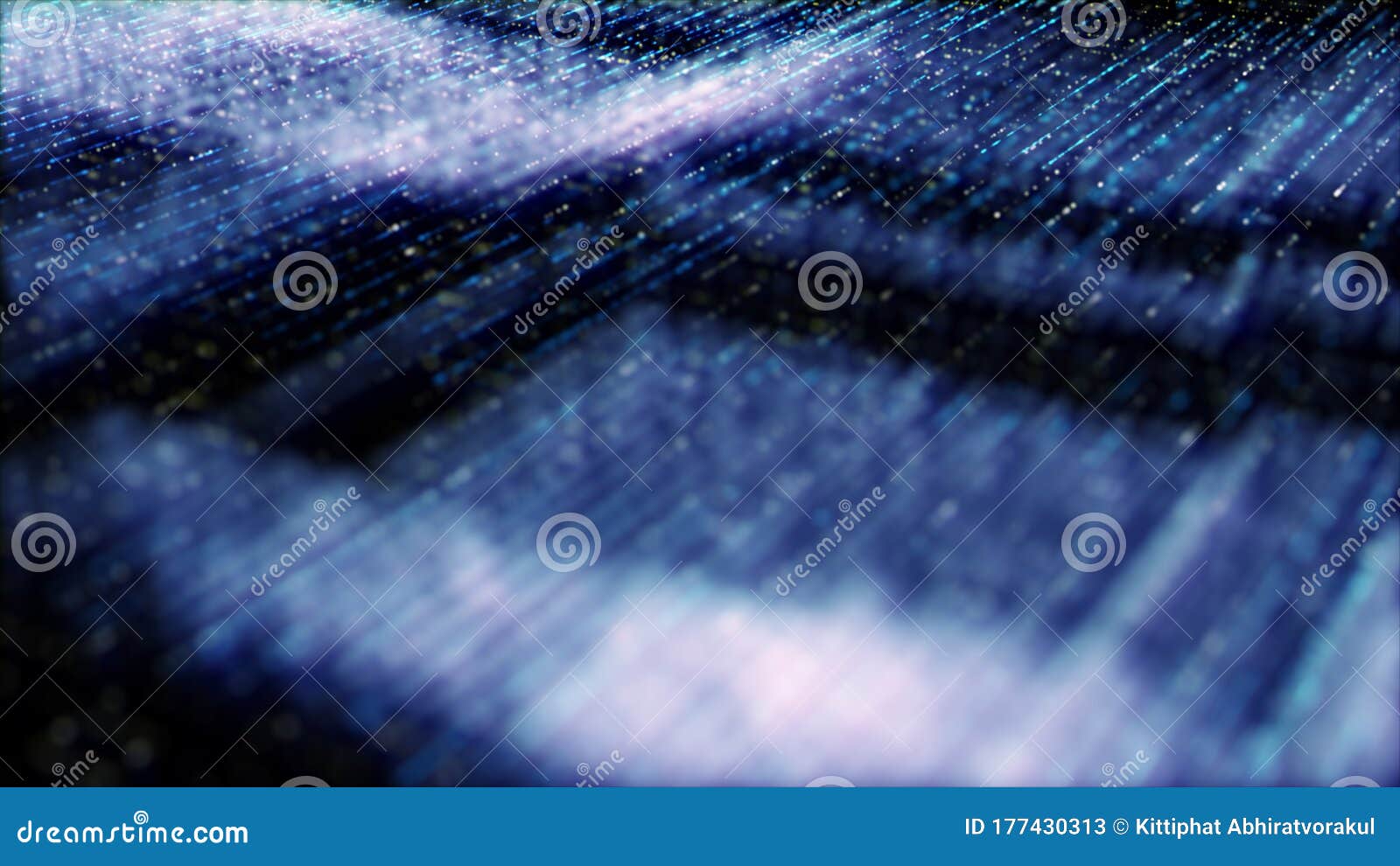 Futuristic Matrix Grid Particles in Cyber Space Background Stock ...