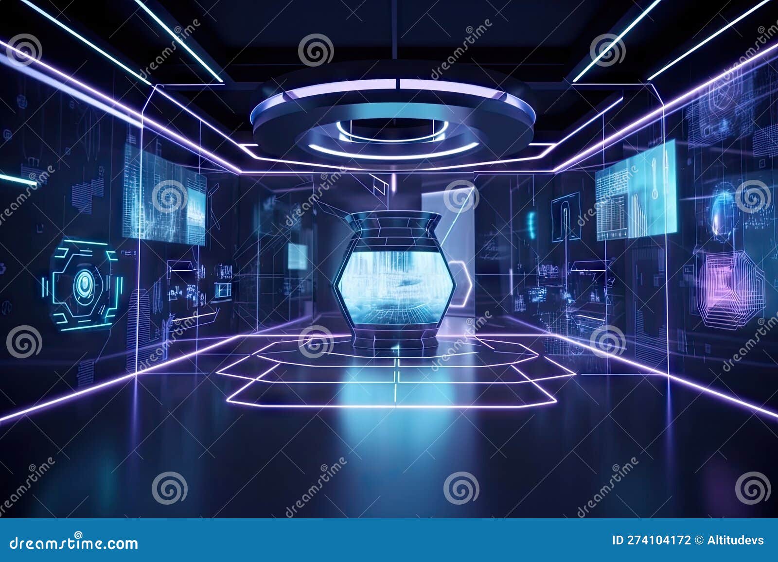 Virtual Devices Line Icons Collection. Simulate, Emulate, Virtualize ...