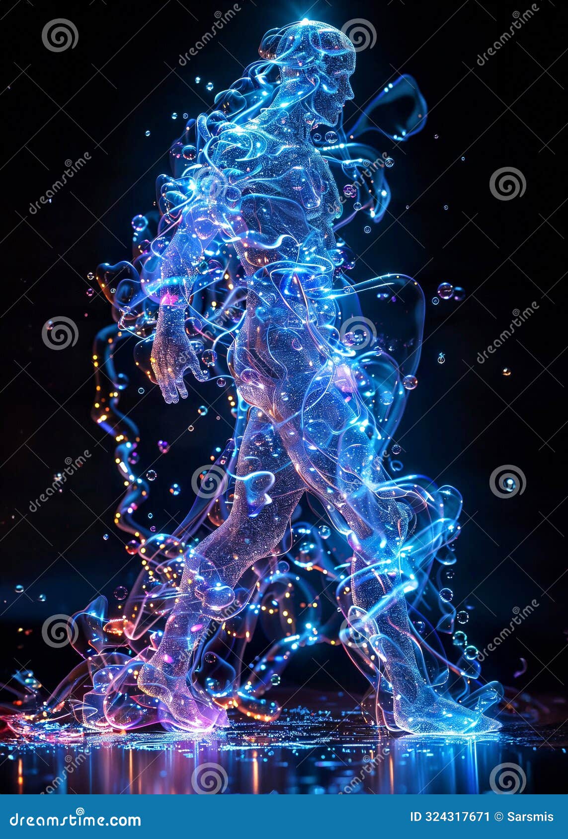 Digital Human Brain From Nodes And Connections. Futuristic Neural ... Digital Human Brain From Nodes And Connections. Futuristic Neural ...