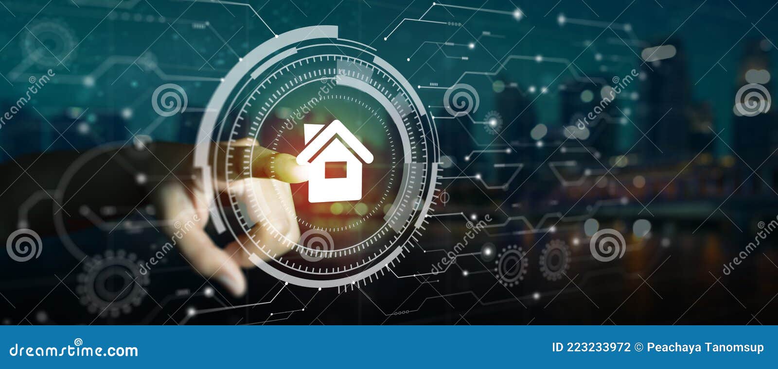 Futuristic Digital Interface of Smart Home Automation Control System ...