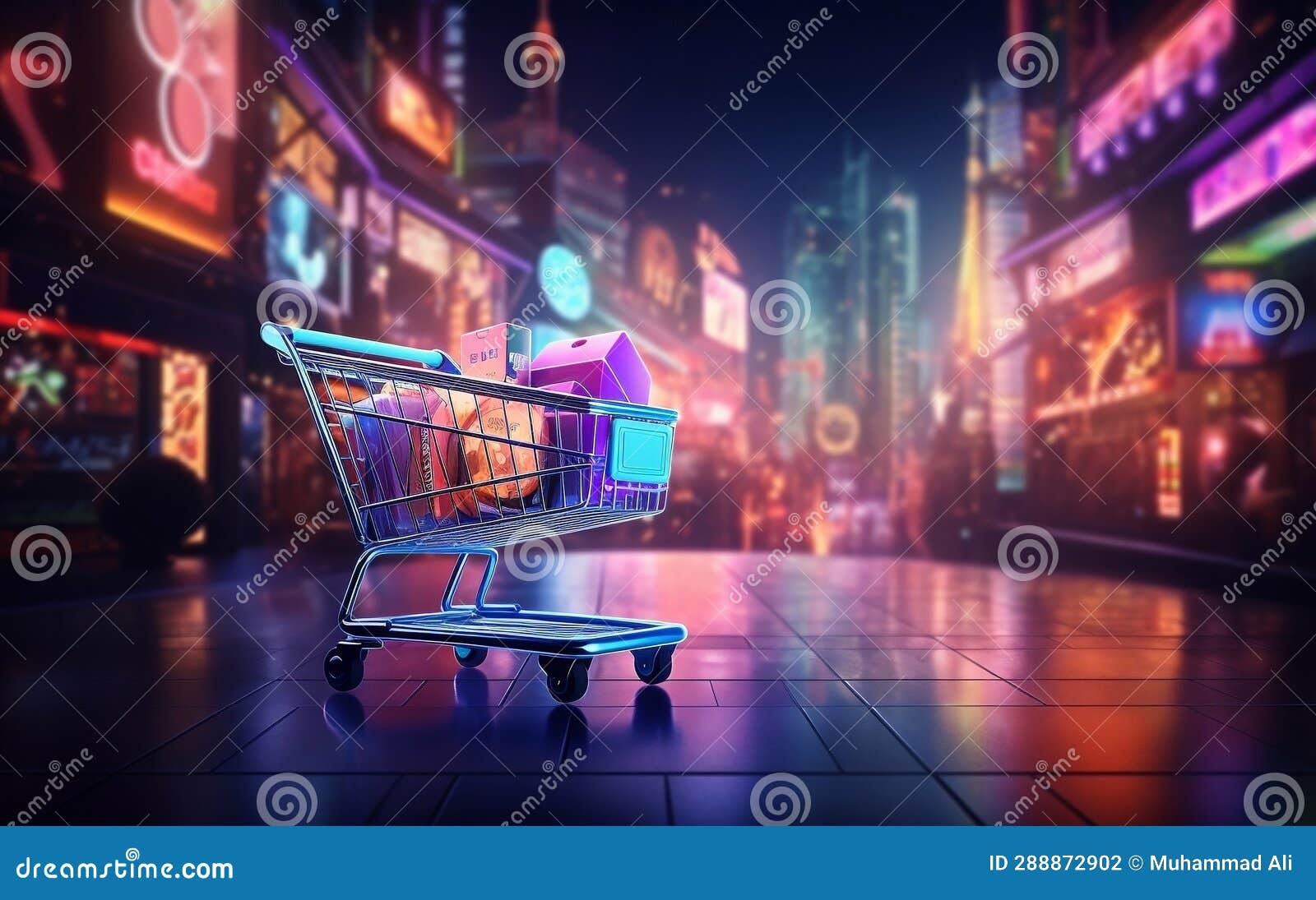 Futuristic Digital Payment Technology. Generative AI Stock Photo ...