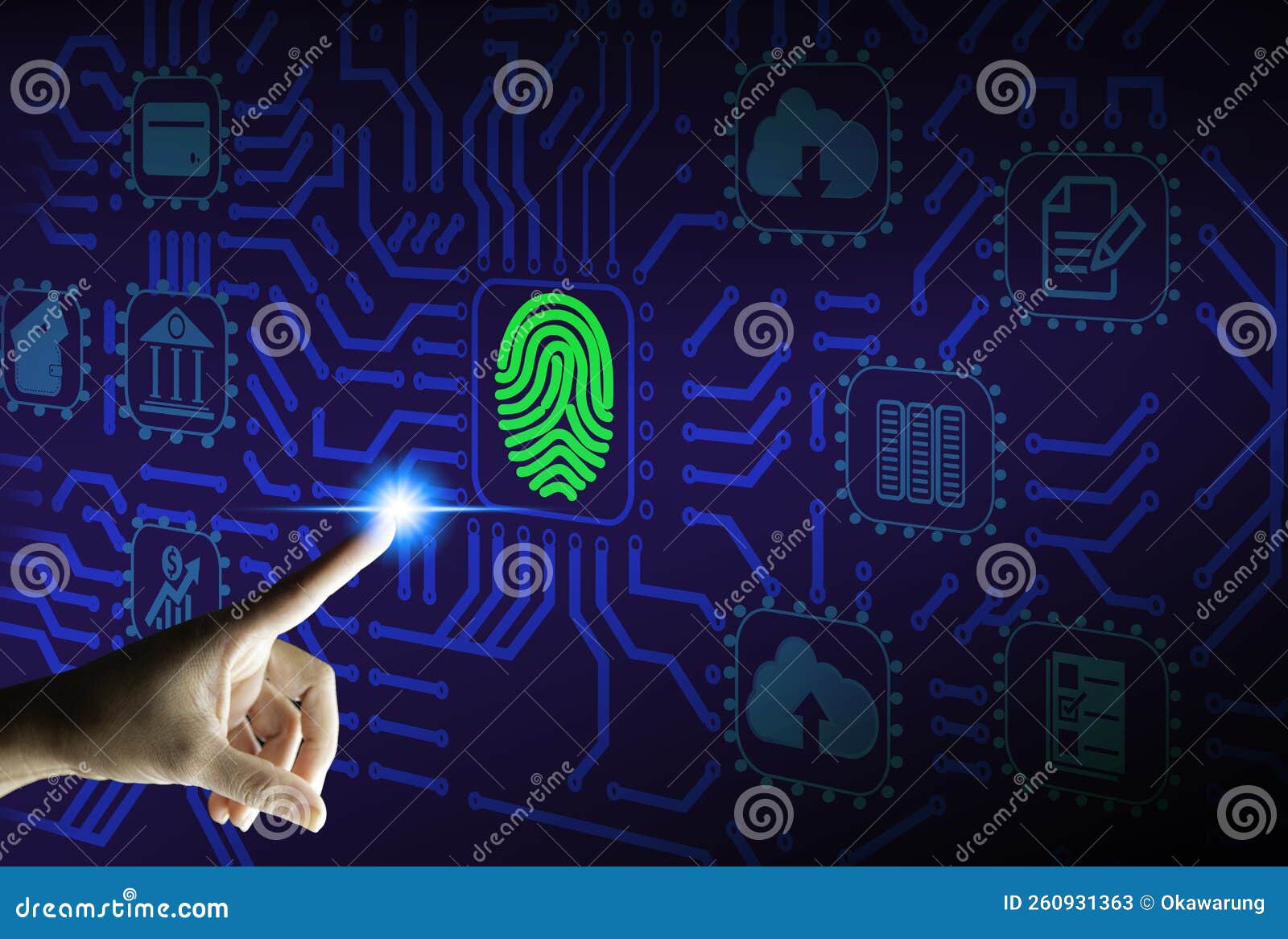Futuristic Digital Processing of Biometric Identification Fingerprint ...