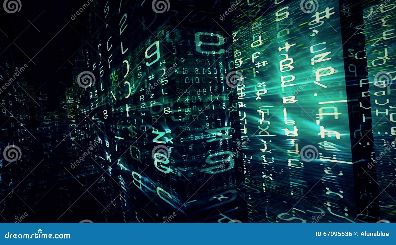Futuristic Digital Tech Display 10793 Stock Photo - Image of matrix ...