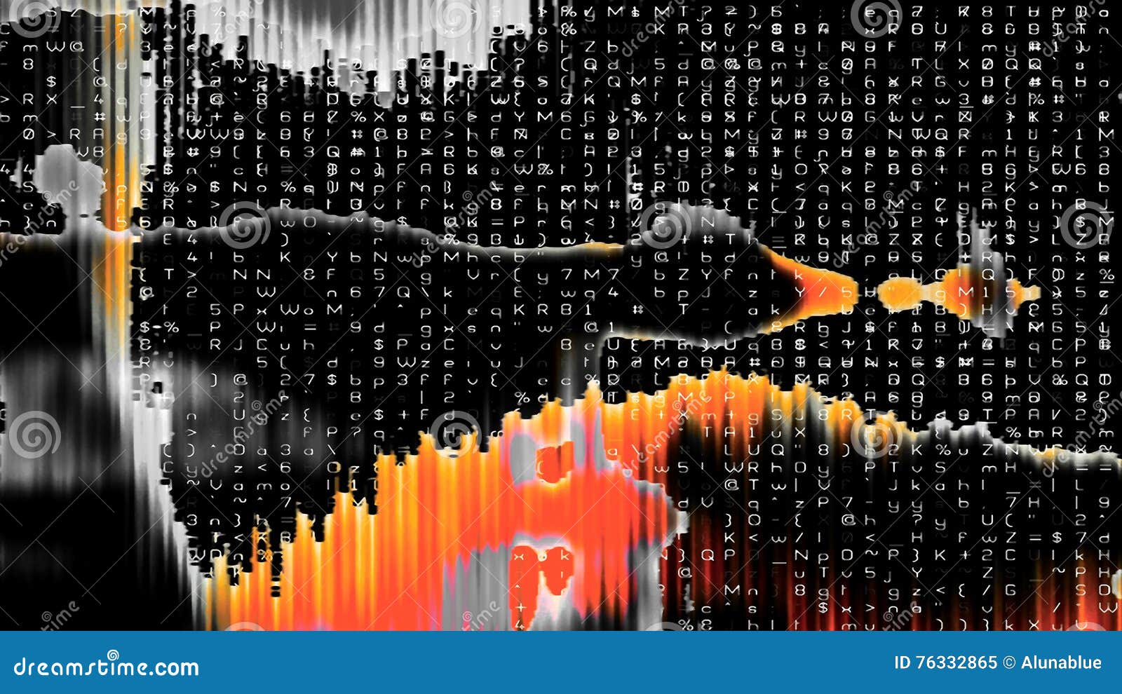 Futuristic Digital Technology Screen Display 10964 Stock Image - Image ...