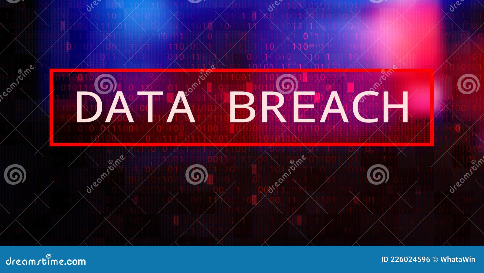 Futuristic Digital Technology Vector Background. Cyber Attack ...