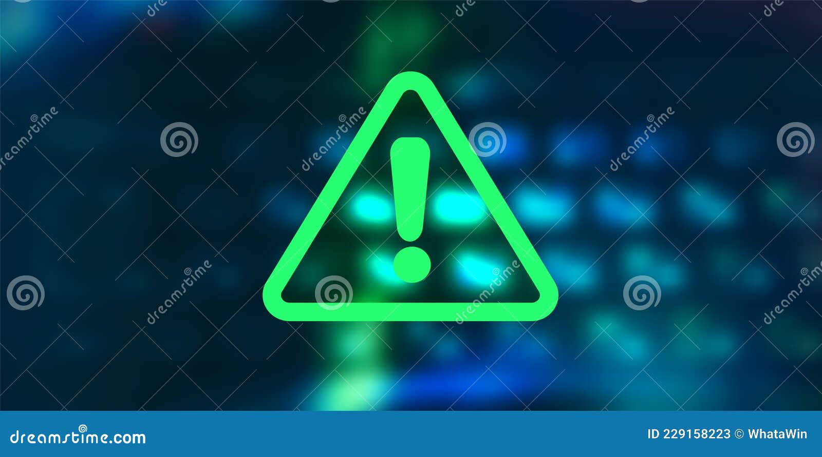 Futuristic Digital Technology Vector Background. Cyber Attack ...